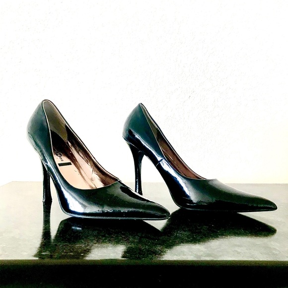 Studio HD2 | Shoes | Pointed Toe Black Patent Pumps | Poshmark